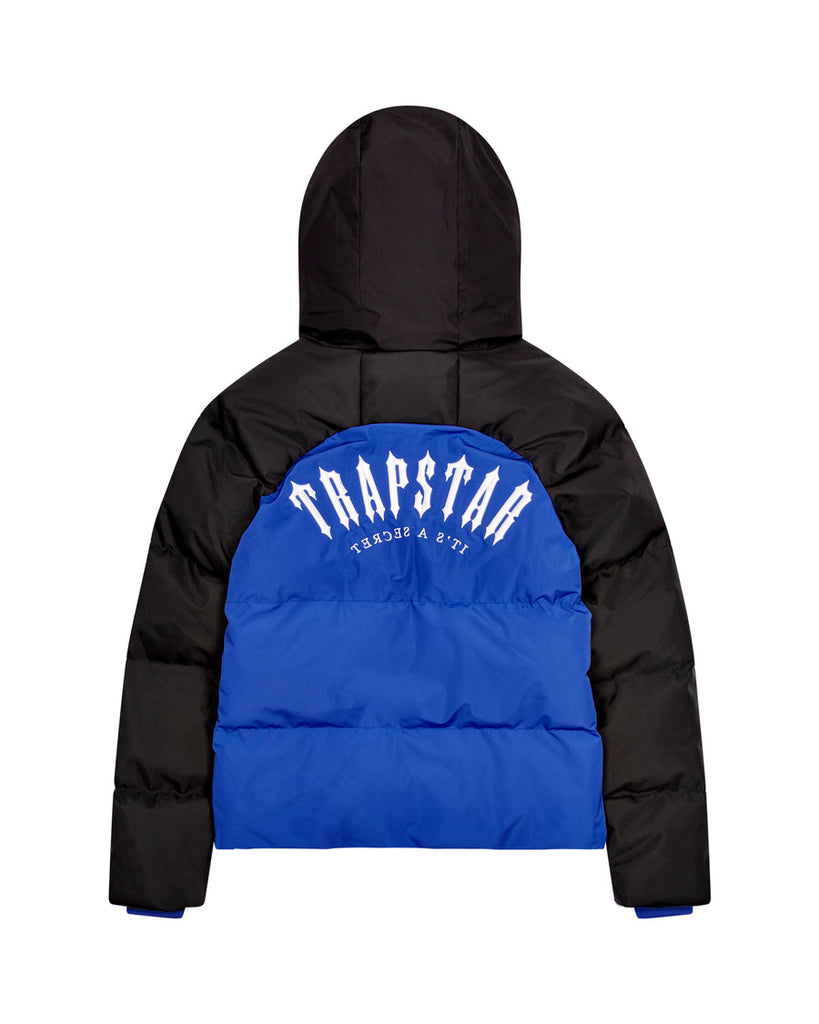 TRAPSTAR IRONGATE ARCH PUFFER JACKET AW23 - BLUE / BLACK – Creputate